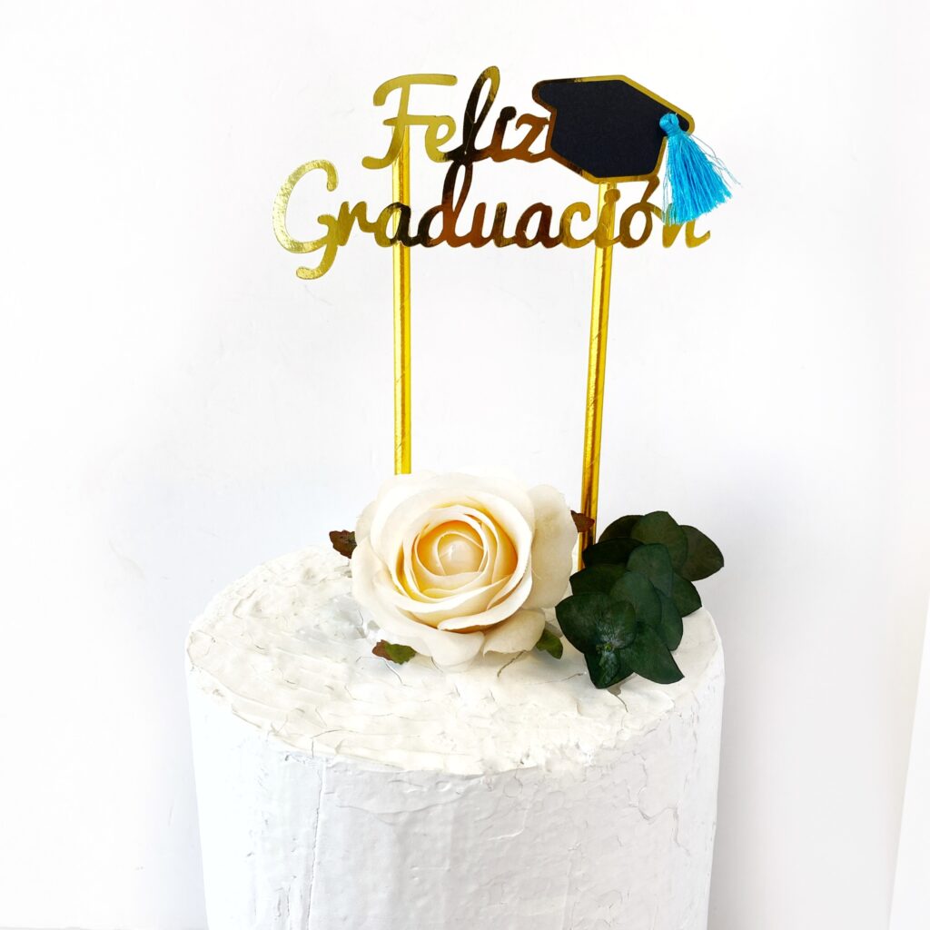 Topper para tarta Graduación - Nube de Caramelo