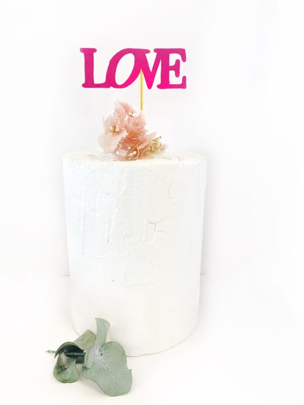 topper, tartas, toppers, corazon, corazones, corazones dorados, purpurina,